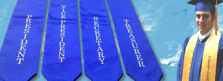 Class Leadership Stoles - Class Officer Stoles - Tagged "student ...
