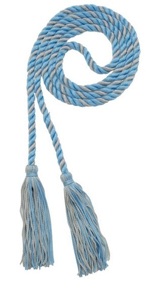 Light Blue Silver Honor Cords | Senior Class Graduation Products ...