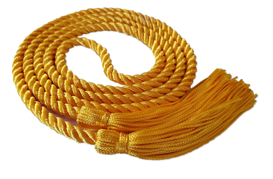 Honor Cords: Bright Gold | Senior Class Graduation Products | Senior ...