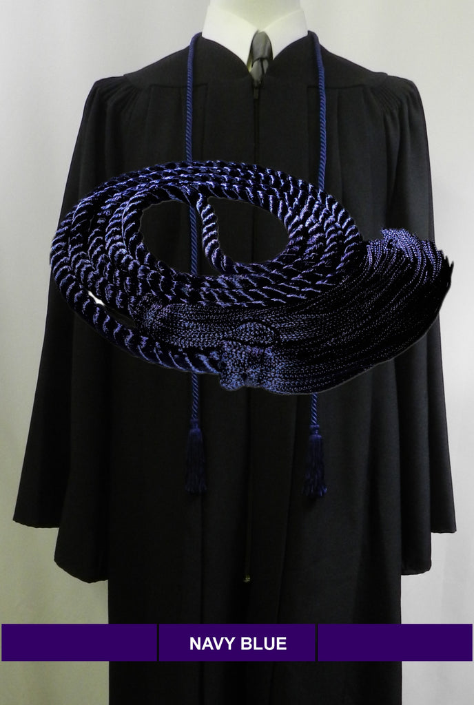 Navy Blue Honor Cords | Senior Class Graduation Products | Senior Class ...