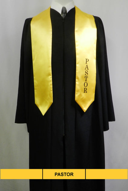 Pastor Class Officer Stoles | Senior Class Graduation Products | Senior ...