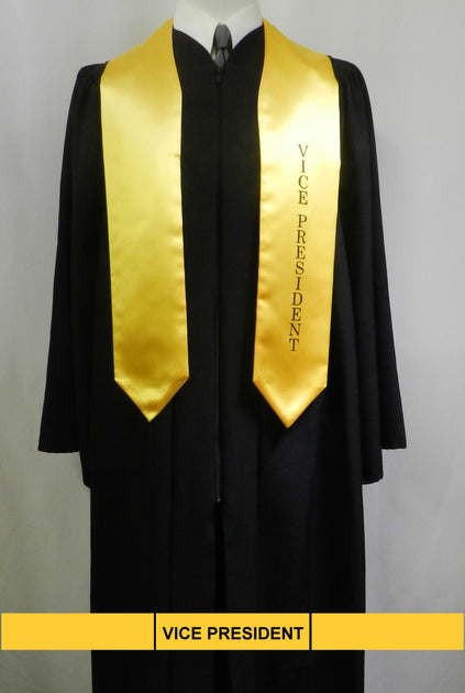 Vice President Class Officer Stoles | Senior Class Graduation Products ...
